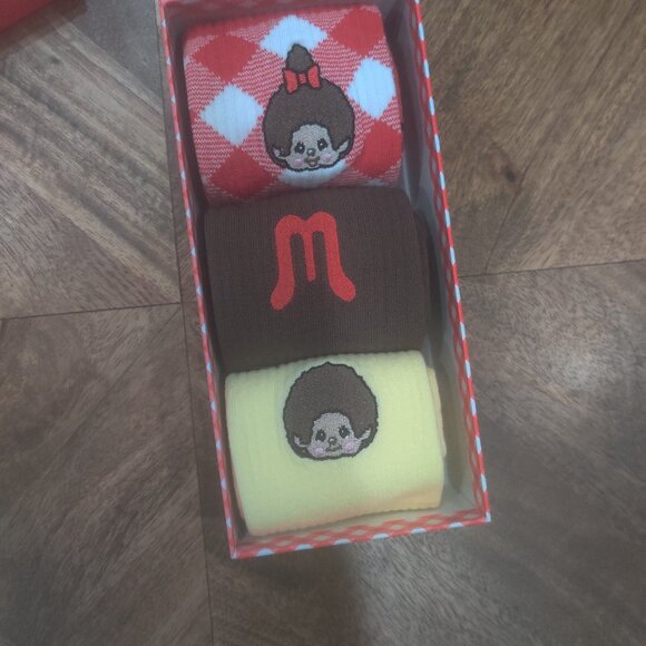 Lazy Oaf | Accessories | Lazy Oaf X Monchichi Sock Collection Os New | Poshmark